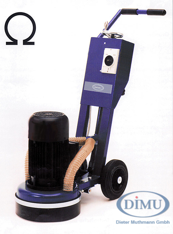 Dimu-Bodenschleifmaschine Typ Omega D - DIMU Diamanttechnik Berlin